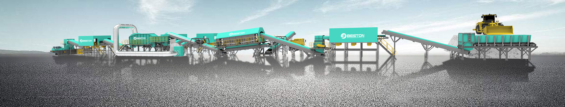 Waste Sorting Machine - for Municipal Solid Waste