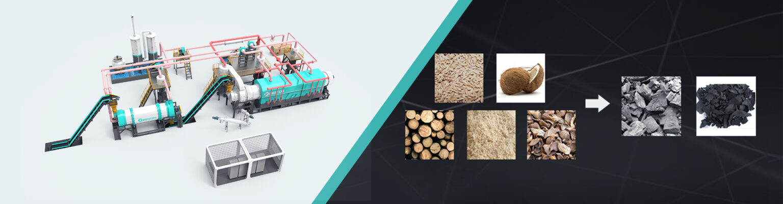 Charcoal Making Machine ♻️ Sustainable Charcoal Production