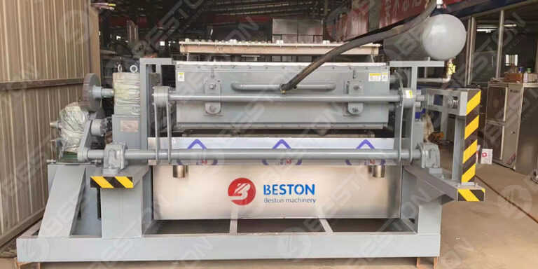 BTF4-4 Egg Tray Production Machine Shipped to Iraq in October, 2021