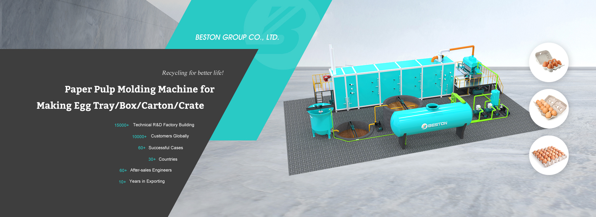 Pulp Molding Machine Manufacturers - Beston Group