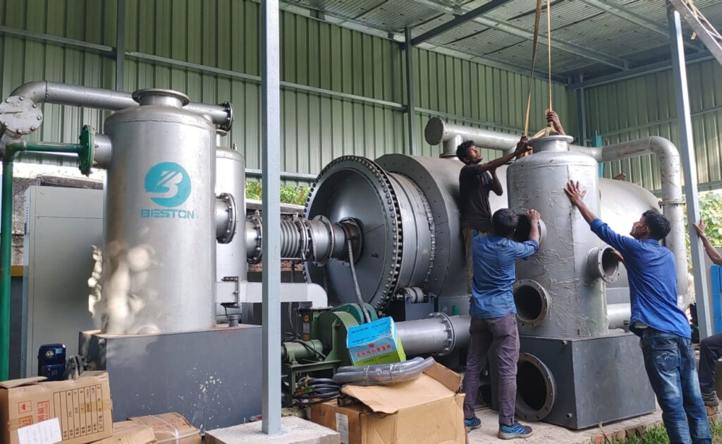 BLJ-3 Skid-mounted Pyrolysis Plant Running Well in Bangladesh