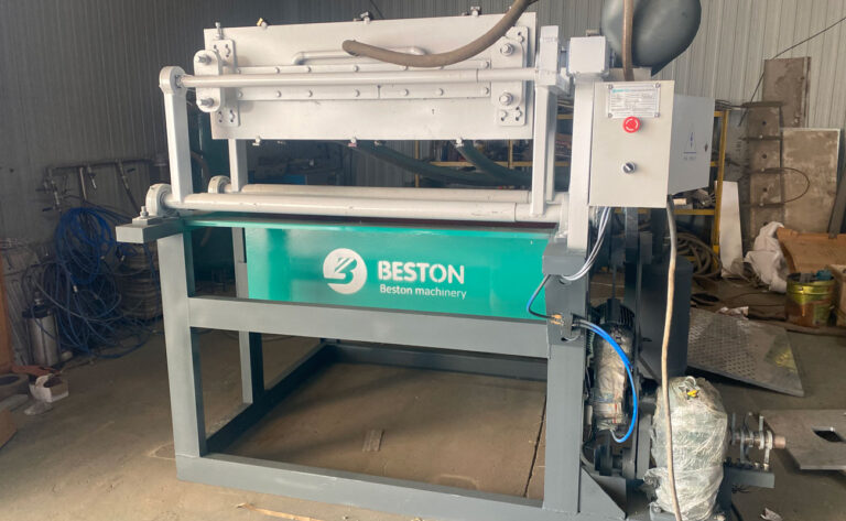 BTF1-3 Egg Tray Making Machine Shipped to Congo