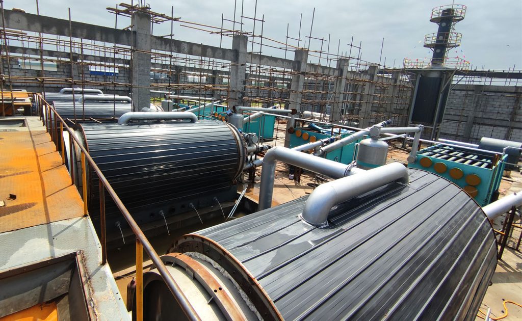 Oil Sludge Pyrolysis Plant - Get Oil/Sand/Water from Sludge