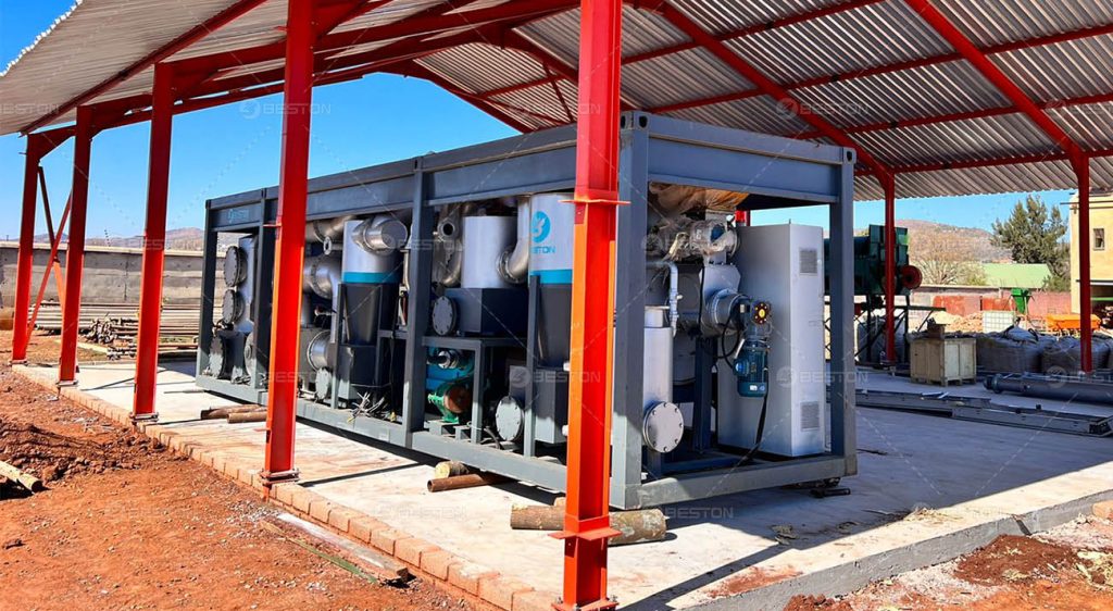 ⚙️Install BST-05Pro Mobile Biochar Machine in South Africa